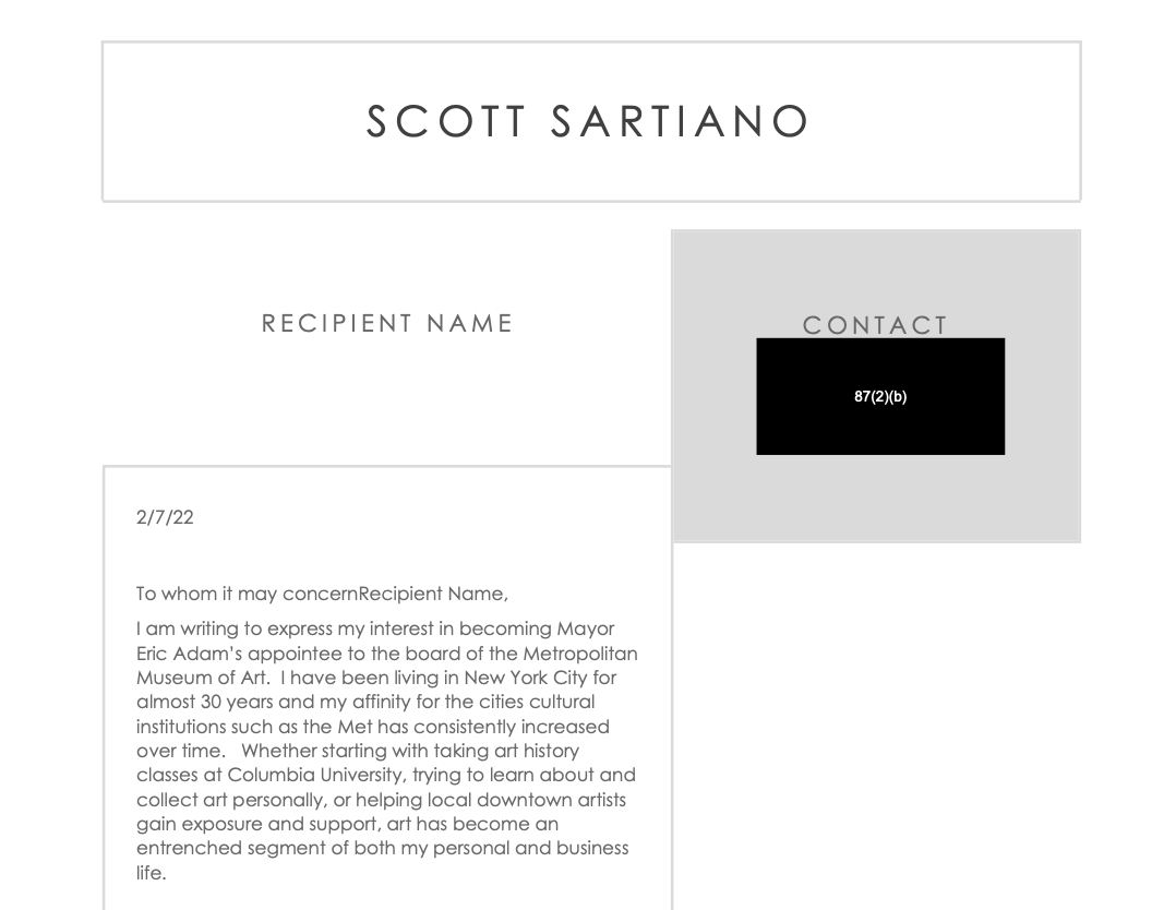 Scott Sartiano – Table of Success